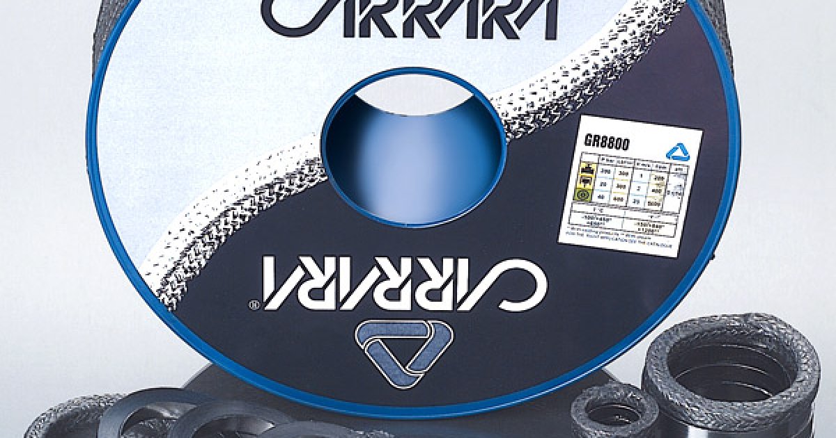 Expanded Graphite Sigraflex® Premium Stem Packing | Carrara