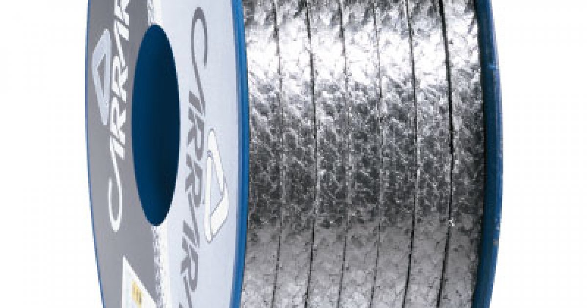 Flexible graphite packing style GR48 for valves and pumps | Carrara