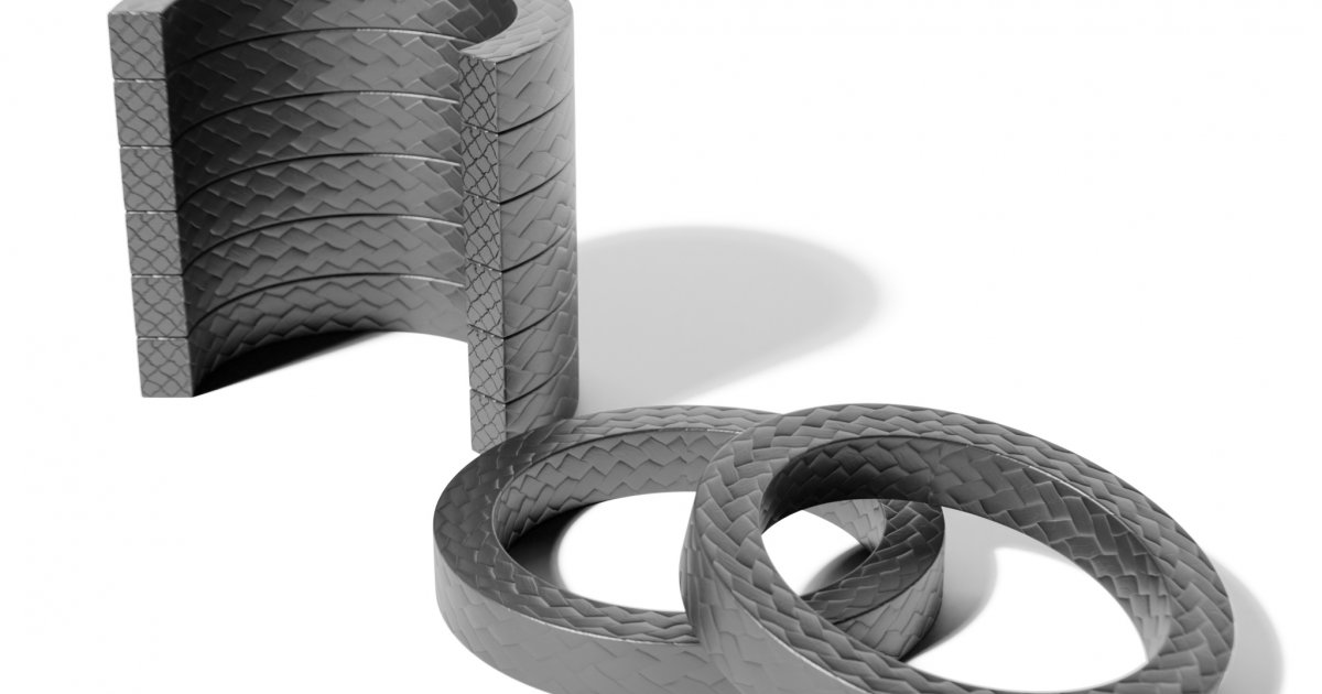 Stem Packing PGT3 GR8622 API std 622 3rd Edition approved API 624 | Carrara