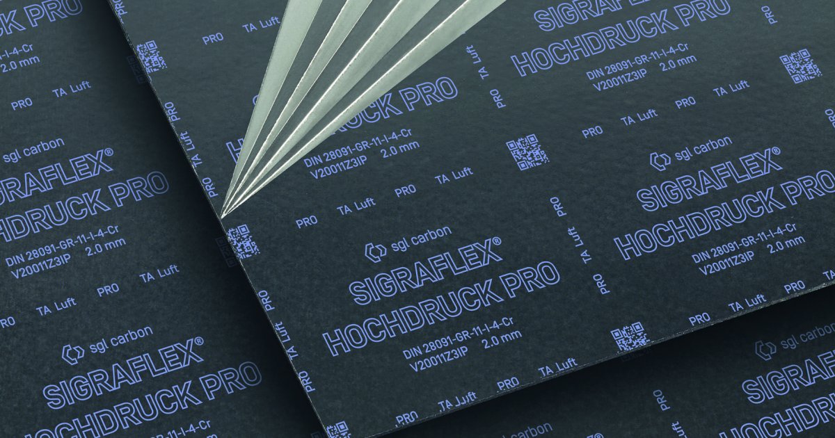 Sigraflex® Hochdruck-Pro gasketing sheets | Carrara